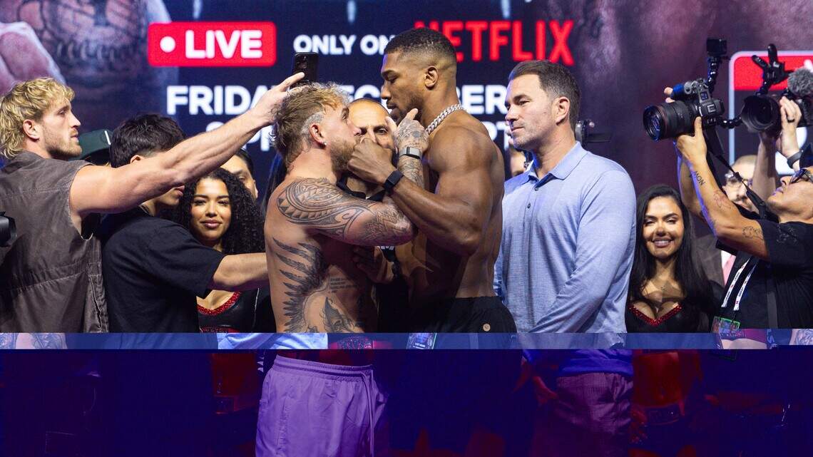 Jake Paul vs Anthony Joshua. ¿La noche que termina una carrera… o dos ...