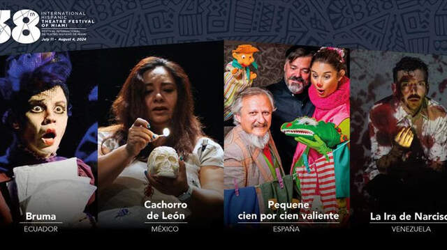Inauguración del 38 Festival Internacional de Teatro Hispano en Miami ...