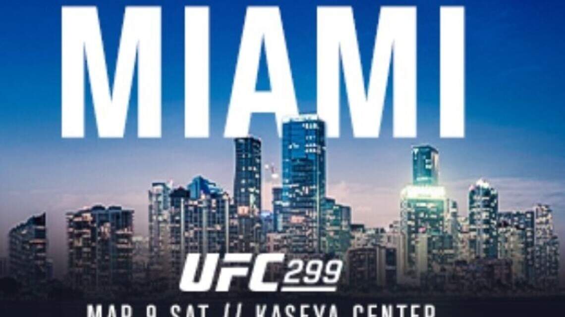 Miami se revela como la sede perfecta para un evento grande en la UFC ...