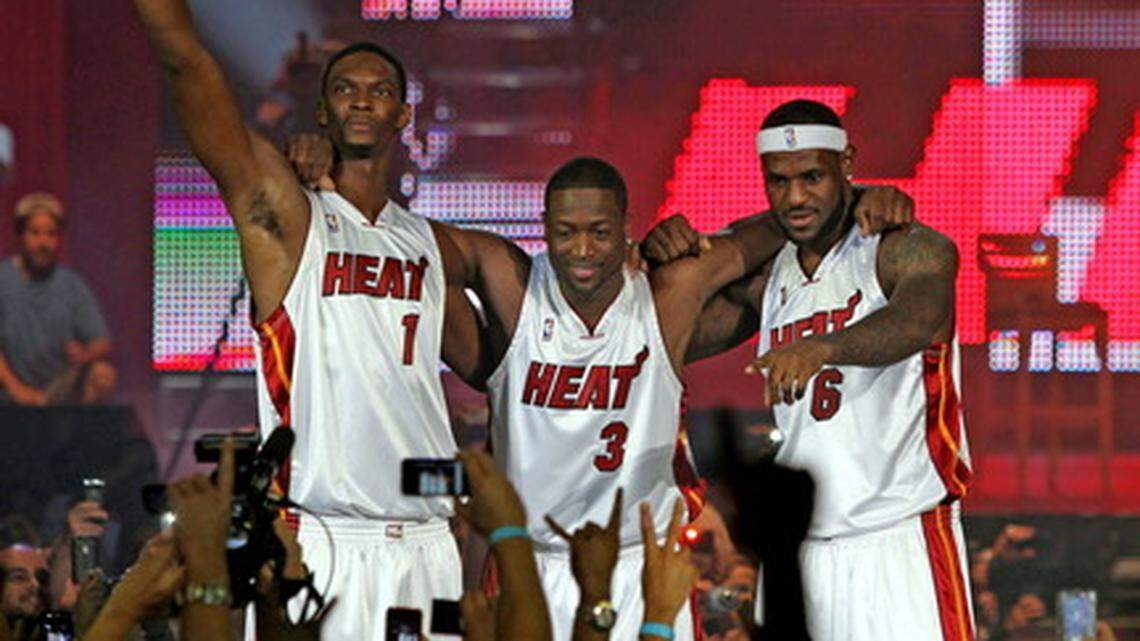 Se cumplen 10 años de la llegada de LeBron James al Heat de Miami | El ...