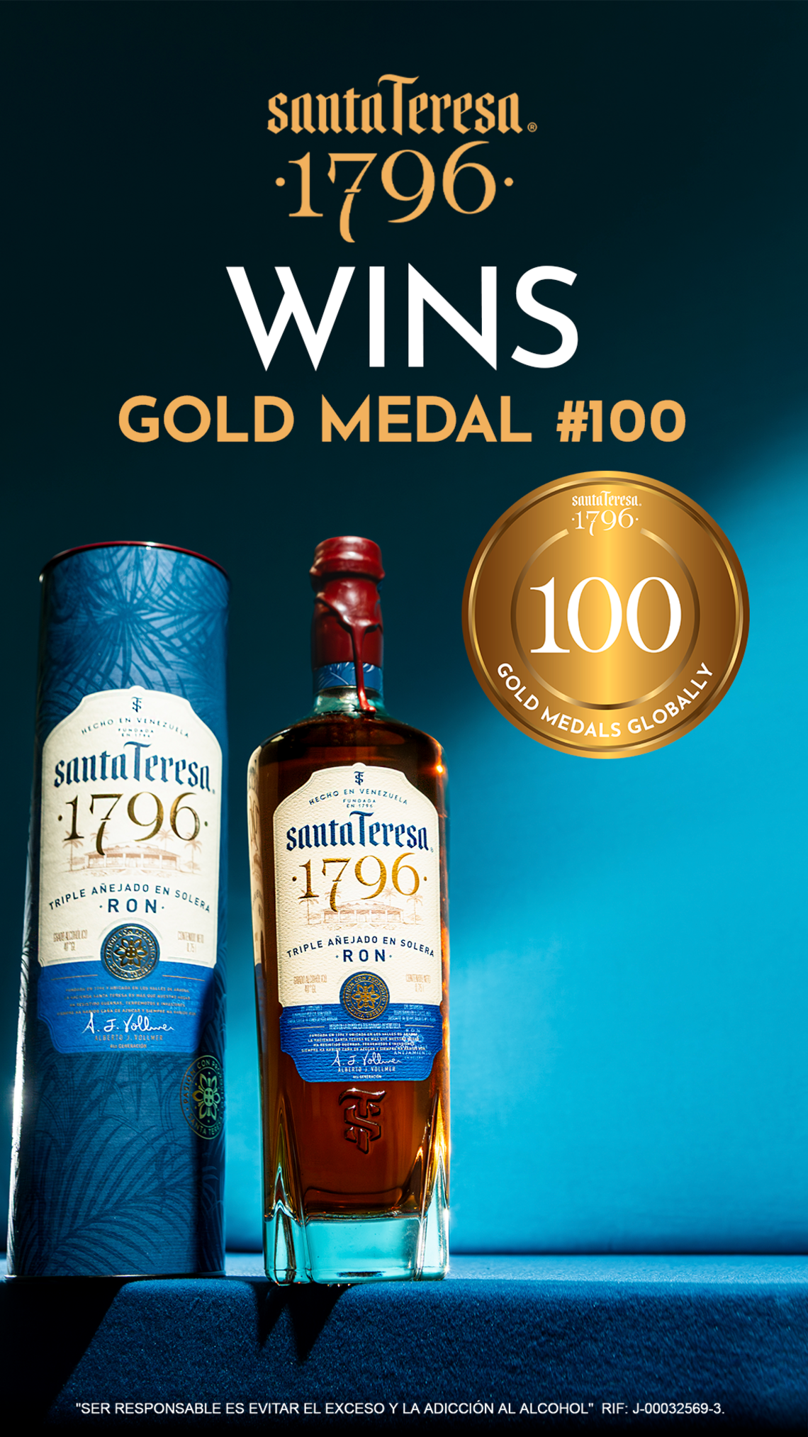 Santa Teresa 1796 alcanza las 100 medallas de oro y consolida su legado ...